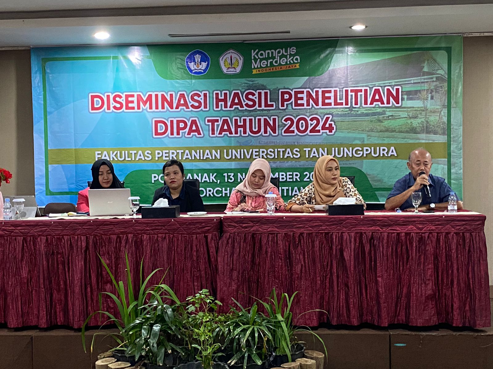 Fakultas Pertanian Universitas Tanjungpura Gelar Diseminasi Hasil Penelitian dan PKM Tahun 2024 ...